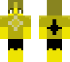 Yellow Diamond | Minecraft Skin