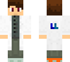 Laughing Laboratories Lab Coat | Minecraft Skin