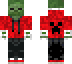 red zombie | Minecraft Skin