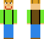 Camping Baldi | Minecraft Skin