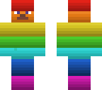 rainbow steve | Minecraft Skin