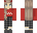 aesthetic devil | Minecraft Skin