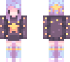Starry night chibi | Minecraft Skin