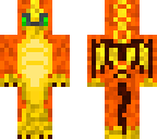 Fire Dragon | Minecraft Skin