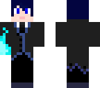 blue fire | Minecraft Skin