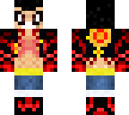 Gear 4th Luffy | Minecraft Skin