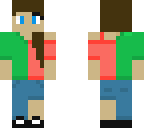 Half Half | Minecraft Skin