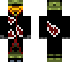 Master Cheif in Akatsuki cloak | Minecraft Skin