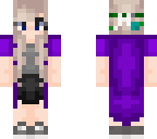 Teal Roses | Minecraft Skin