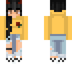 Yellow aesthetic | Minecraft Skin