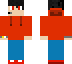 Youtuber red | Minecraft Skin