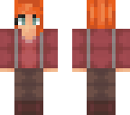 Hunger Games Foxface | Minecraft Skin