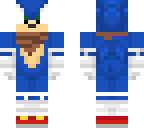 sonic boom v2 | Minecraft Skin