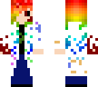 male rainbow factory worker | Minecraft Skin