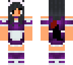 aPHMAU KID MAID | Minecraft Skin