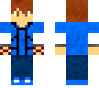 updated fire ryguyrocky from minecraft life | Minecraft Skin