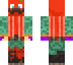 Tomato Man from Fortnite | Minecraft Skin