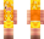 Yellow Toadette | Minecraft Skin