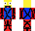 the screaming noob | Minecraft Skin