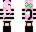 Pink haired cat girl | Minecraft Skin
