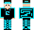 Skin Colors Blues Dmas Ons | Minecraft Skin
