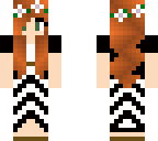 Black and white chevron | Minecraft Skin