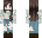 Side ponytail Girl | Minecraft Skin