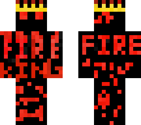 fire king | Minecraft Skins