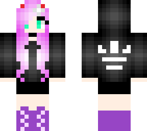 Pink Cat Girl | Minecraft Skin