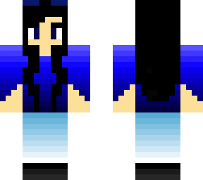 blue fade | Minecraft Skin