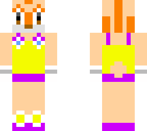 Cream The Rabbit (Swimsuit) | Minecraft Skin