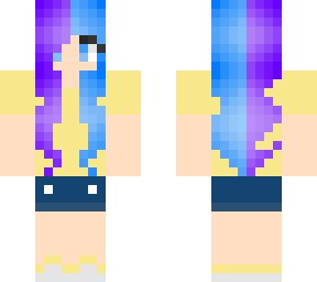 Cute Two Toned Hairstyle | Minecraft Skin