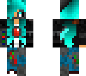 slim girl robot | Minecraft Skins