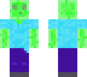 slime steve | Minecraft Skins