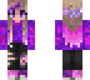 Cute pixel Girl | Minecraft Skin