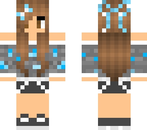 Diamond girl | Minecraft Skin