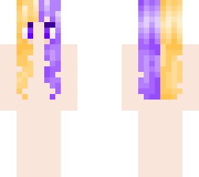 Two Toned Hair Girl Base | Minecraft Skin