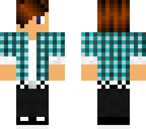 Blue Plaid Boy | Minecraft Skin