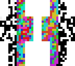 Half and Half skin | Minecraft Skin