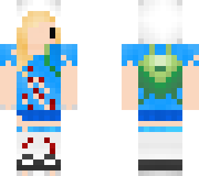 Fionna Adventure Time Werewolf skin | Minecraft Skin