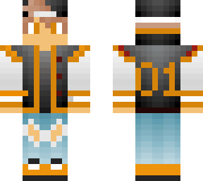 Orange and Red Jock skin custom change to red | Minecraft Skin