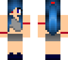 cursed girl | Minecraft Skin