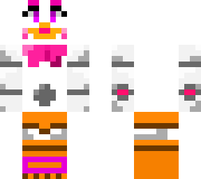 Funtime Chica (With Faceplates and without) | Minecraft Skin