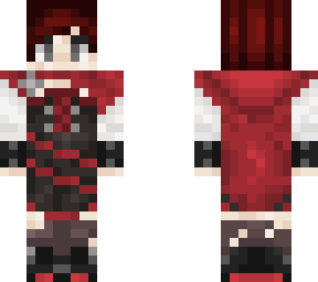 RWBY:: Ruby Rose Vol. 4 Outfit | Minecraft Skin