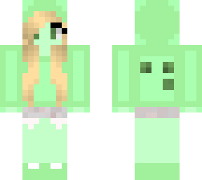 slime girl | Minecraft Skins