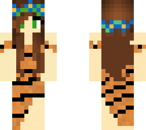 tina the tiger | Minecraft Skins