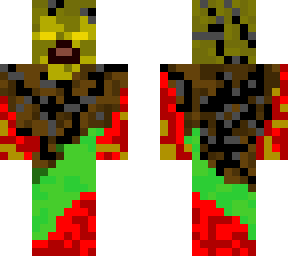 Updated Nightmare Steve | Minecraft Skin