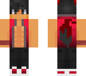 Aaron Lycan Red Leveled Jacket | Minecraft Skin