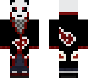Akatsuki Panda | Minecraft Skin