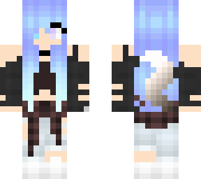 Cute wolf girl edit | Minecraft Skin